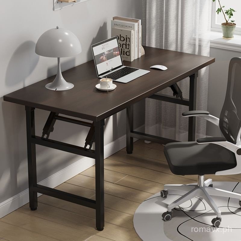 Long Folding Table Dining Table Computer Desk Long Table Simple Writing ...