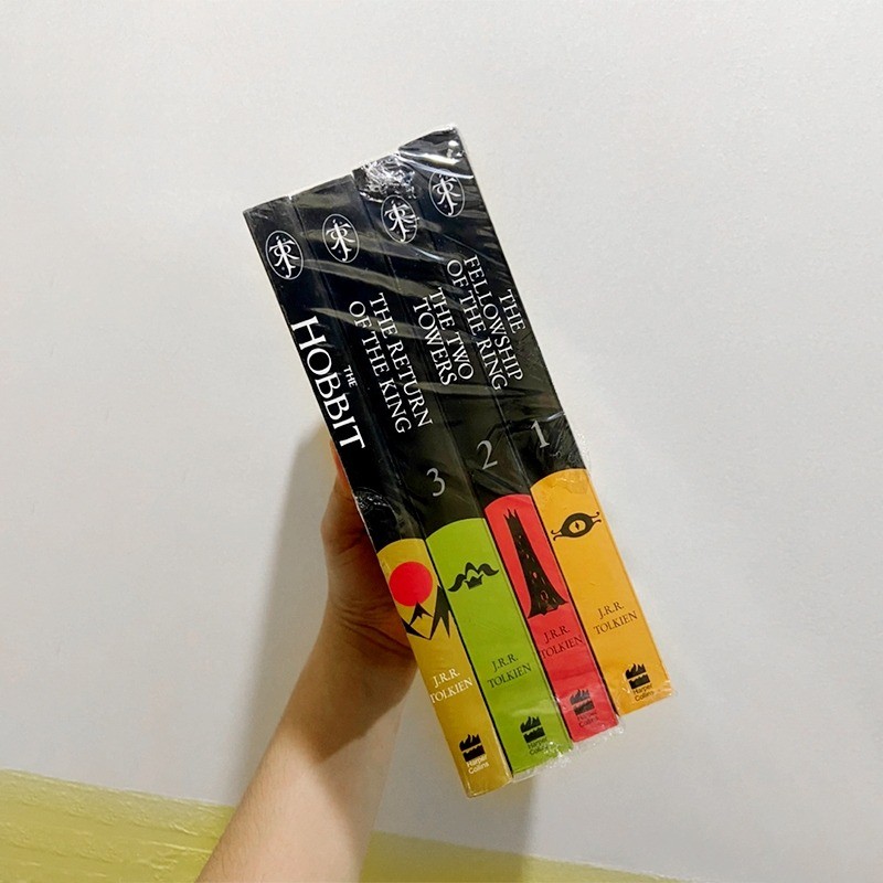 The Hobbit and the Lord of the Rings (4 Books)The Fellowship of the ...