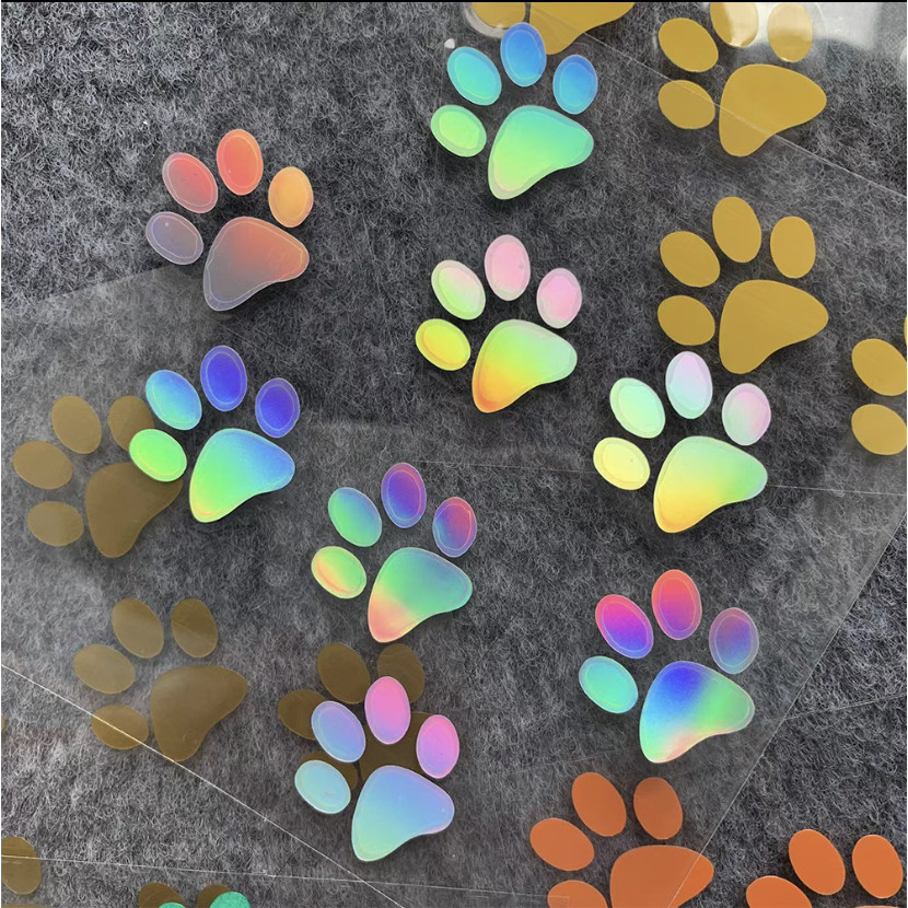 JDM Funny Cat Paw Sticker Helmet Motorcycle Accessories Decals Body ...
