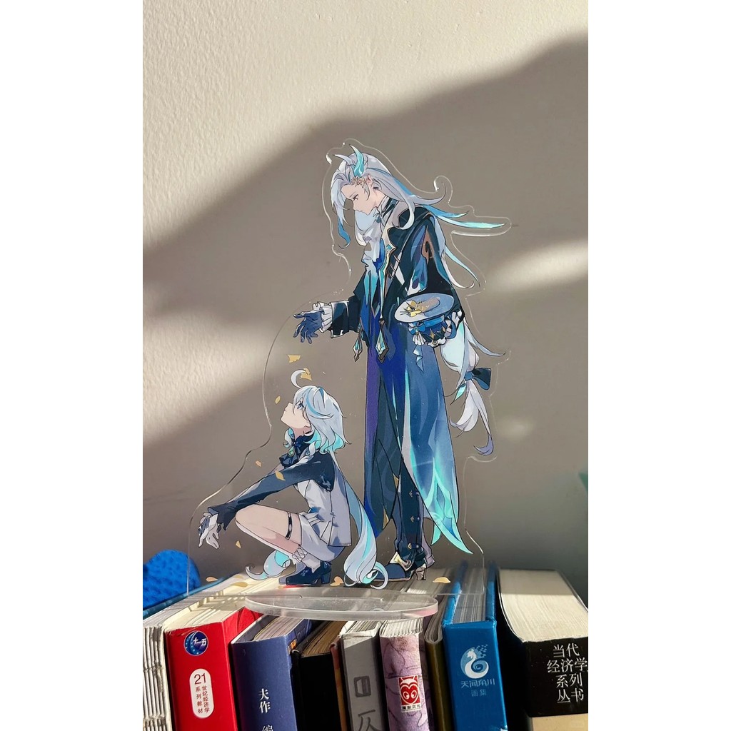 Neuvillette Toy Figures Acrylic Stand Anime Action Figure Ornament ...