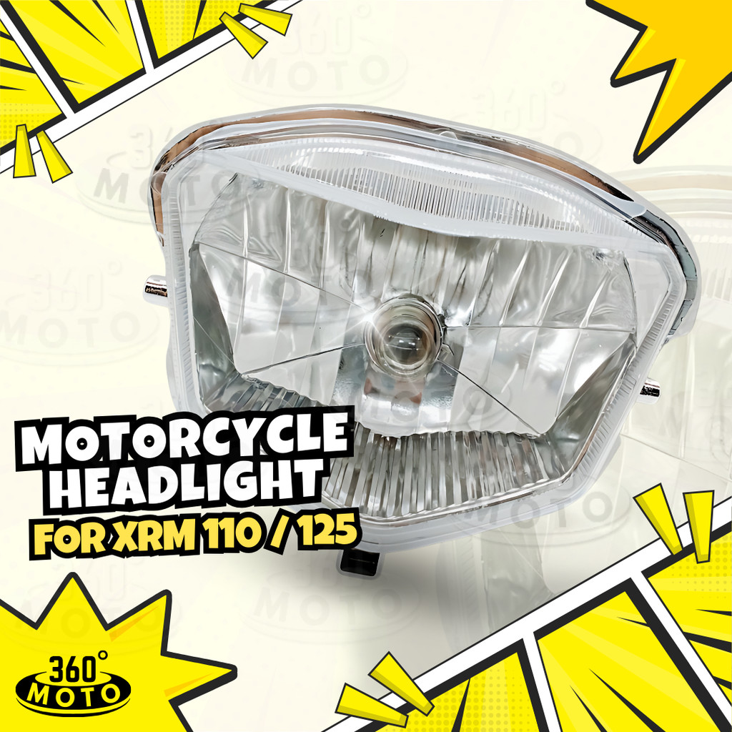 XRM 110 / 125 HEAD LIGHT MOTORCYCLE | Shopee Philippines