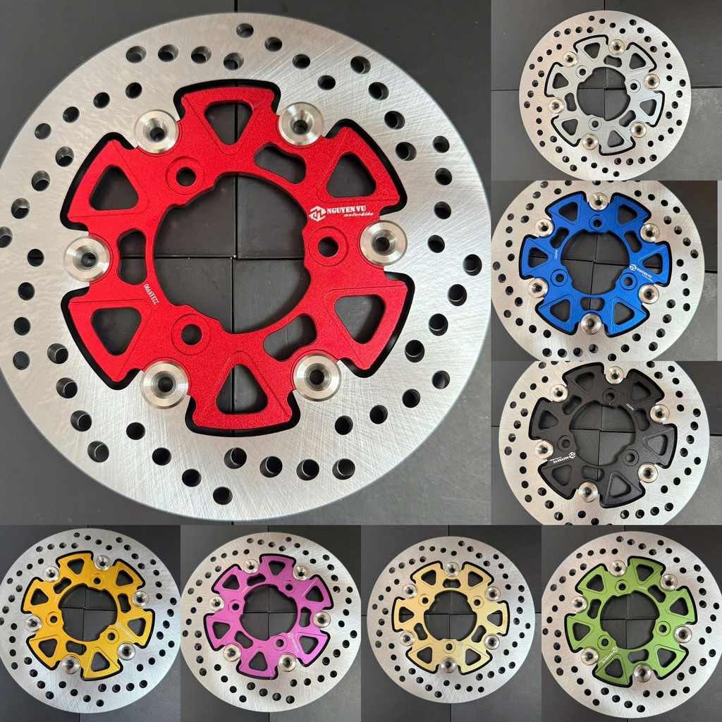 [RAIDER/SATRIA rear disc]_220mm 3-hole rear disc with concave 304 ...