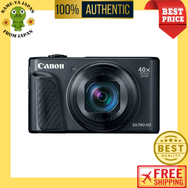 Canon Compact Digital Camera PowerShot SX740 HS Black Optical 40x Zoom ...