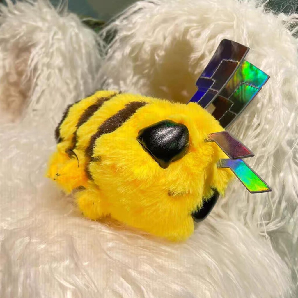 Minecraft Bee Plush Keychain 2025 A Minecraft Movie Peripherals ...