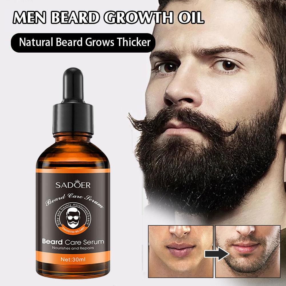 Beard Care Essence Authentic Growth Beard Grower Hair Organic Premium ...