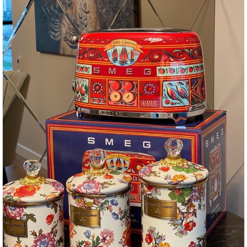 SMEG TSF01 Smeg SMEG Toaster Sicily Hand-painted Edition Collector's ...