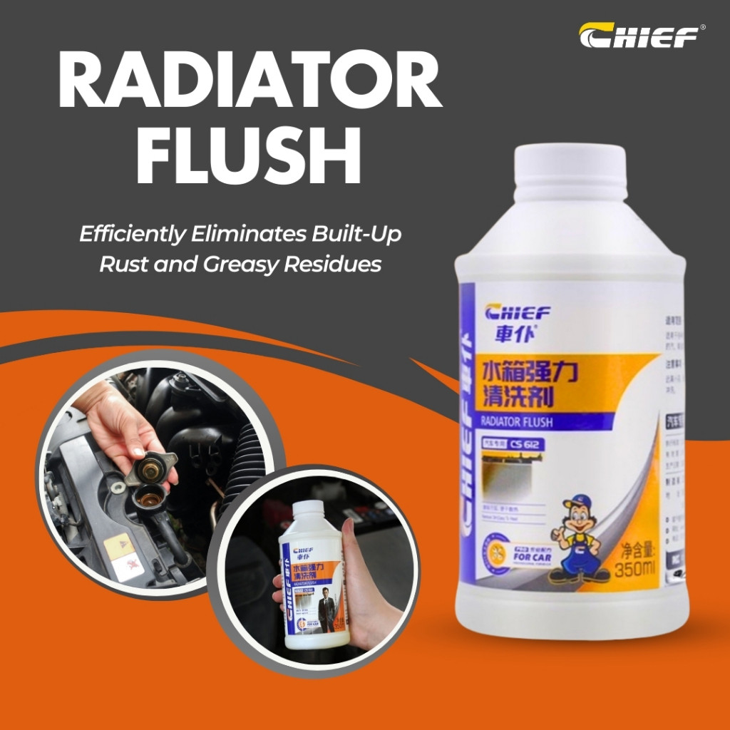 Chief Radiator Flush Water Tank Cleaner 350ml | Shopee Philippines