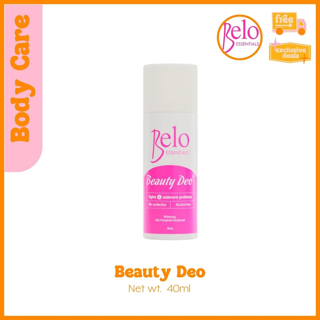Belo Essentials BEAUTY Whitening Deodorant 40ml | Deo UA Roll-on ...