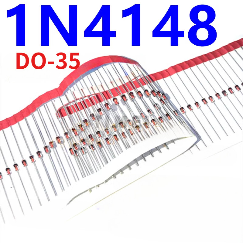100/50pcs Original 1N4148 IN4148 DO-35 High-Speed Switching Diode | Shopee Philippines