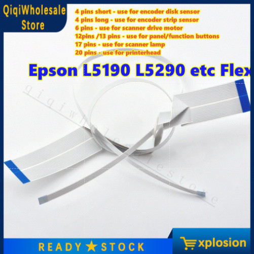 Flex Cable for Epson L5190 L5290 Print Head Sensor Scanner Cable ...