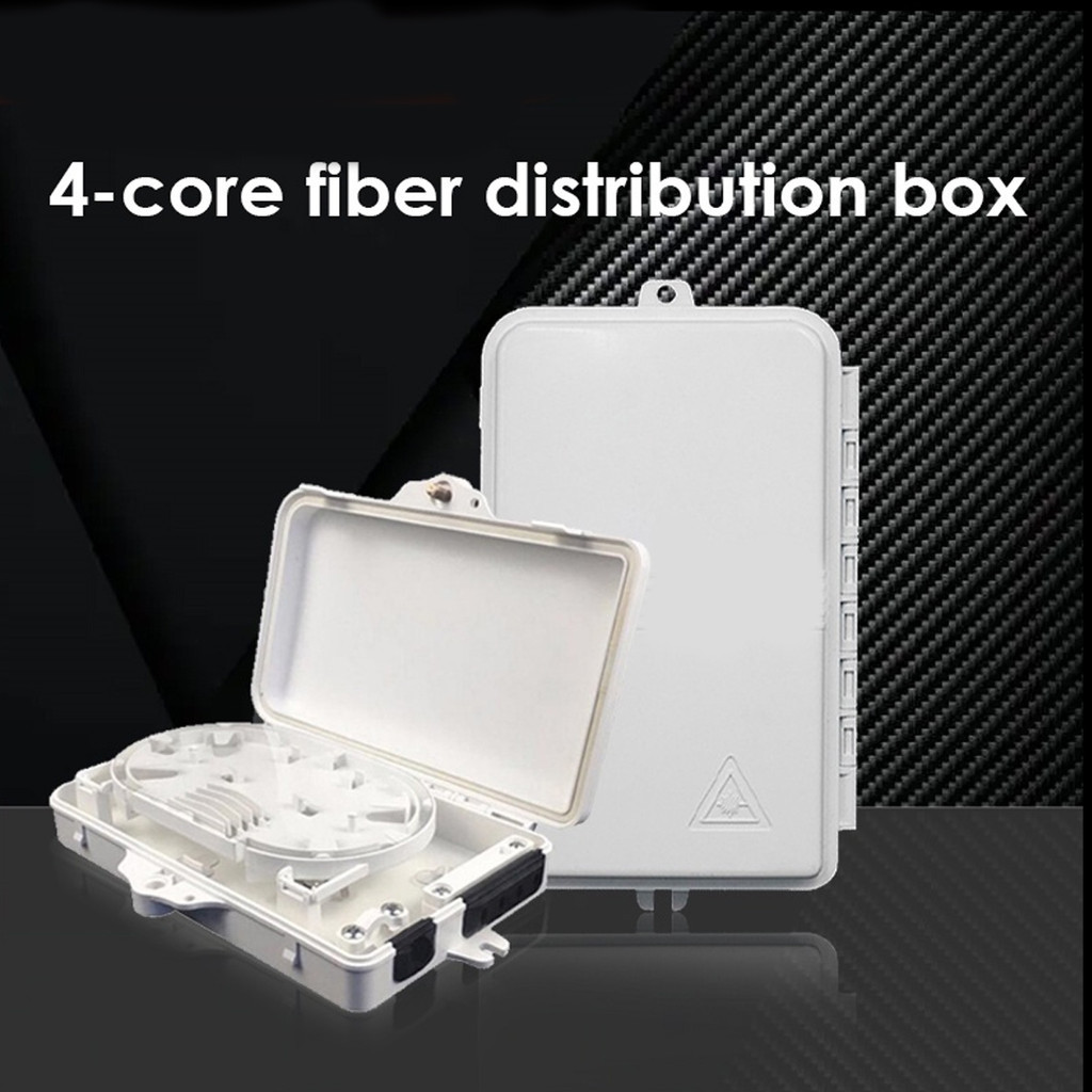 Allan 4 Core PLC Fiber Optic Terminal Box Optical Fiber Splitter Box ...
