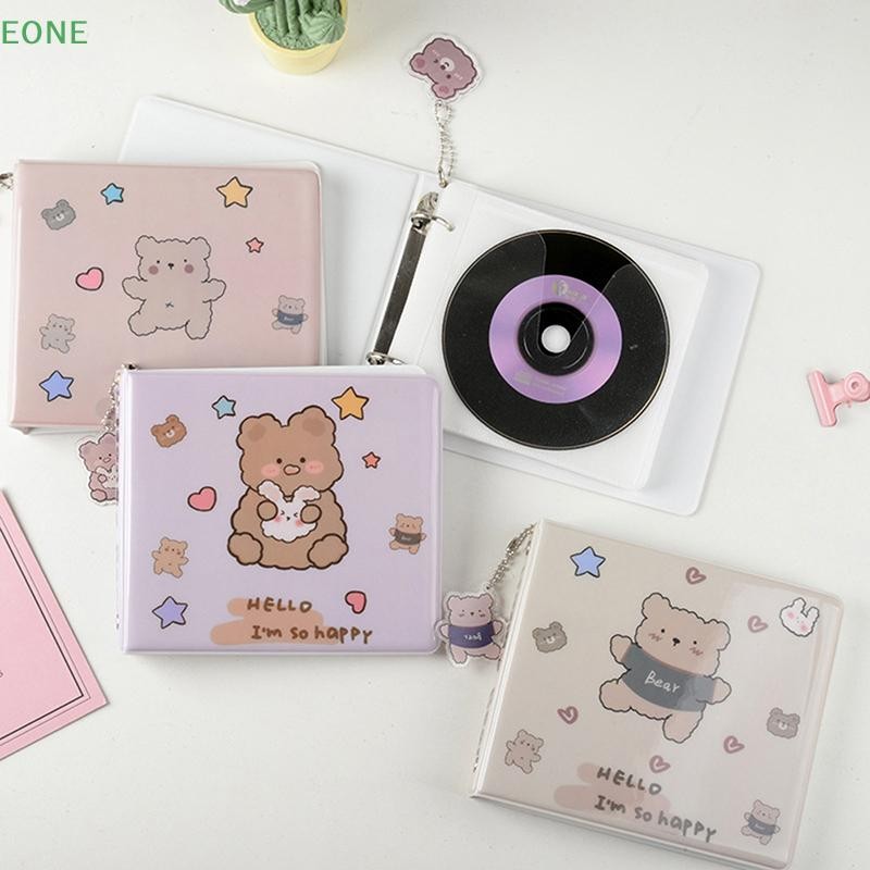 EONE 20 Capacity Hard CD Case Holder Organizer Cute Cartoon Bear ...