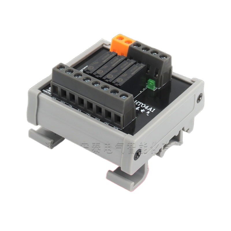4-bit relay module provincial wiring terminal block 1a thin relay ...