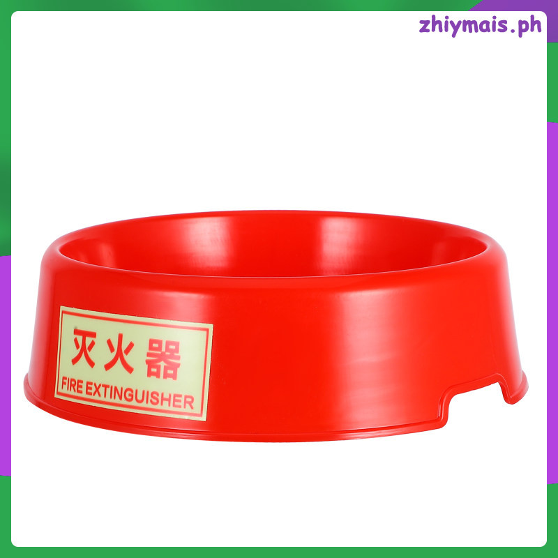 Extinguisher Organizer Plastic Fire Base Support Stand Floor Holder ...