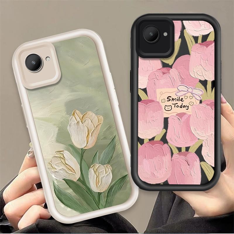 Casing For Realme C30/Realme C30S Original Cartoon Silicone Smartphone ...