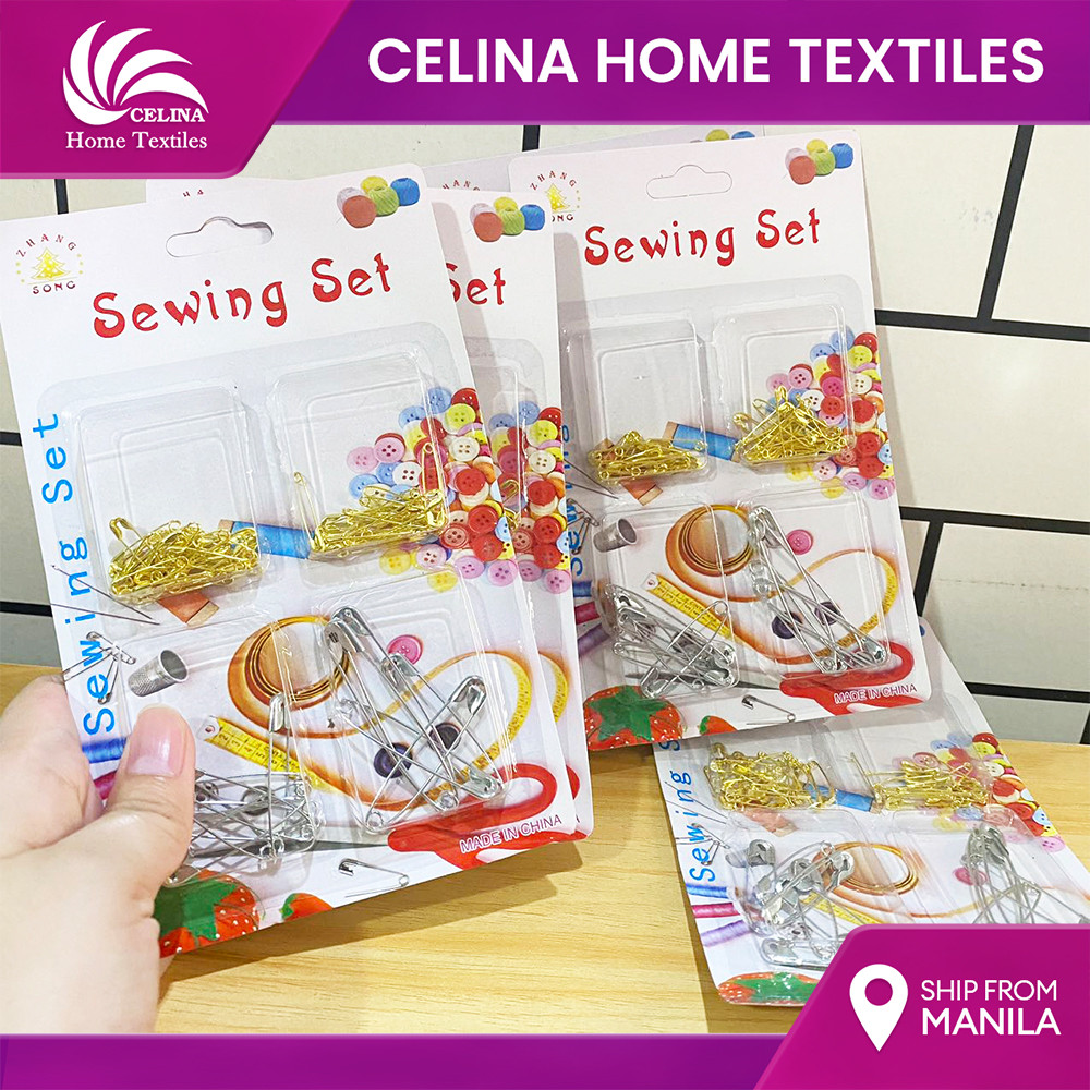 Celina Home Set of Pins for Craft Cloth Perdible Sewing Material ...