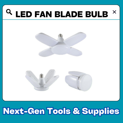 NEXTGEN || Foldable Fan Blade LED Light Bulb || NXTGN | Shopee Philippines
