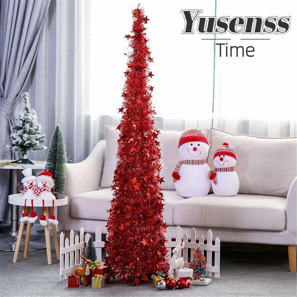 YUSENSS Artificial Christmas Tree For Holiday Christmas Collapsible ...