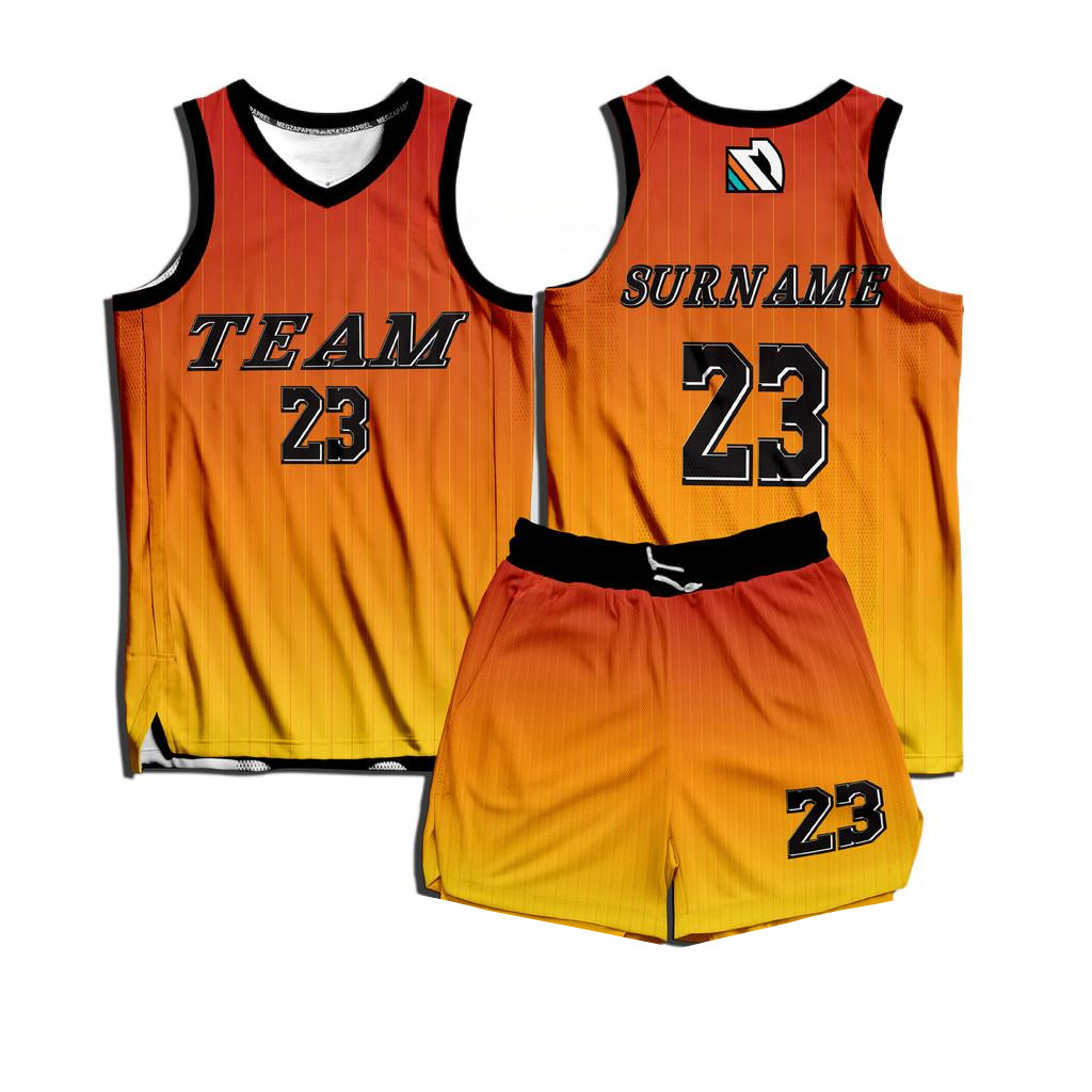 2024 New Basketball Wear Suit Sports Training Competition Team Uniform ...
