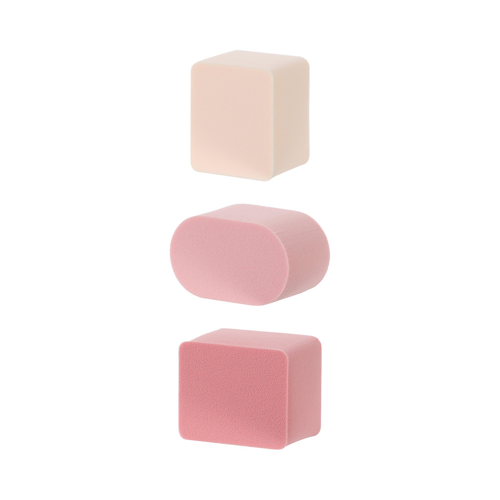 MINISO Square & Oval Makeup Sponges(10 pcs) | Shopee Philippines
