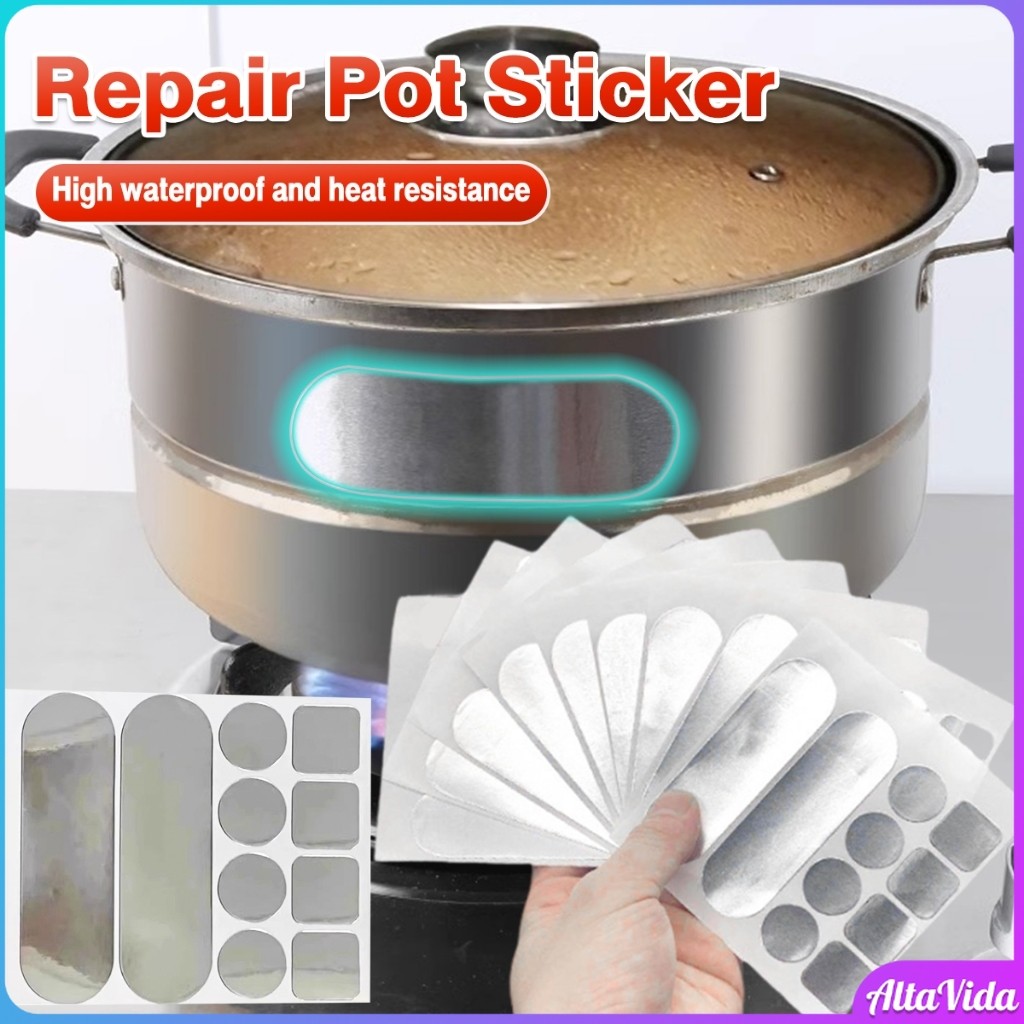 Alta Repair Pot Patches Sticker Kit Stainless Steel Repair Waterproof ...