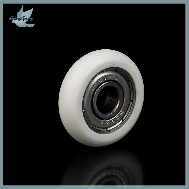 AmongSpring> 1Pc 608 ZZ 8*30*8.5mm POM Nylon Round Type Roller Wheel ...
