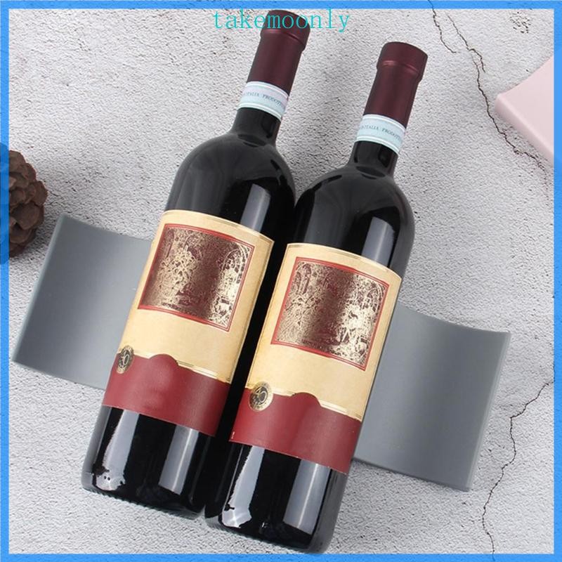 TAK Kitchen Wine Bottle Rack Countertop Storage Half Arc Stackable ...