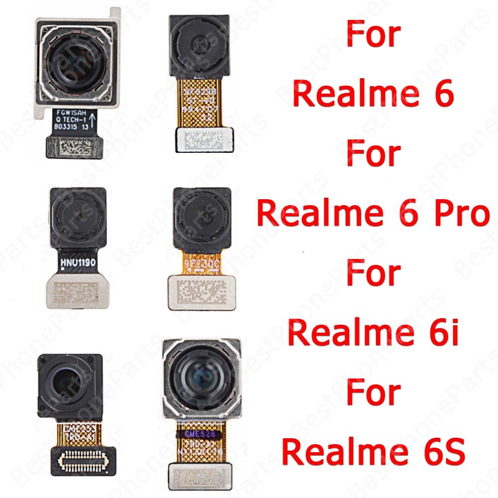 Front Rear Camera Module For Realme 6 Pro 6i 6Pro 6S Back View Selfie ...
