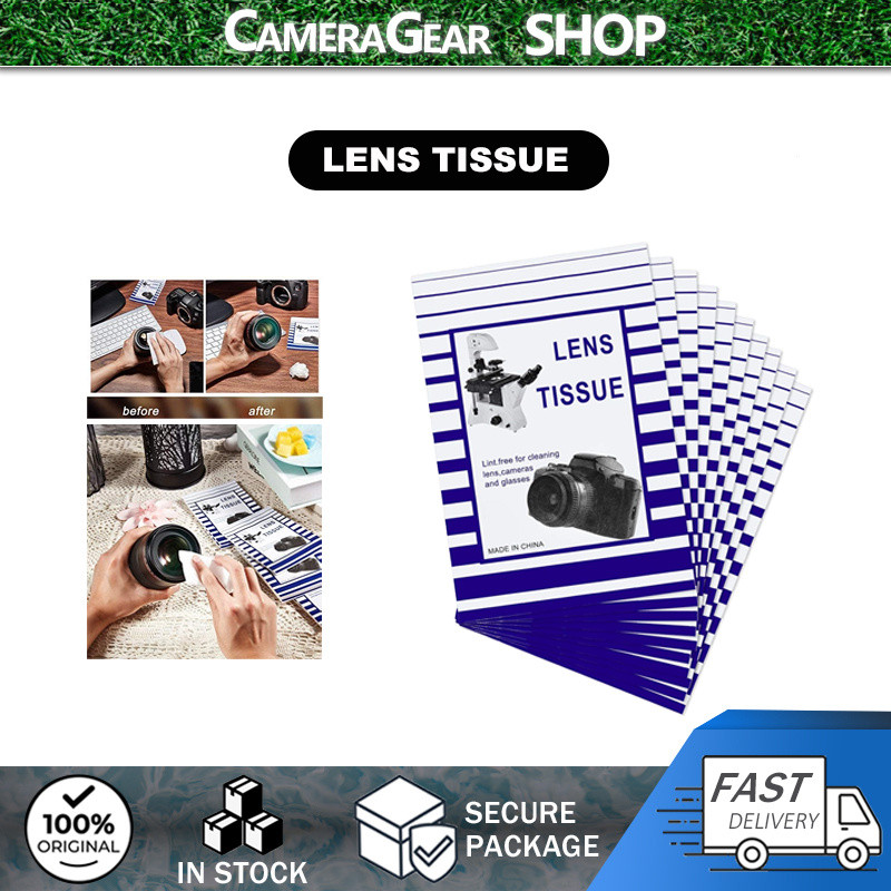 CameraGear Lens Cleaning Paper for Camera Lens/Microscopes/Computer ...