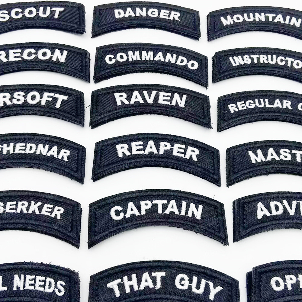 Tactical Patches Airsoft Master Instructor Commando Patch Captain ...