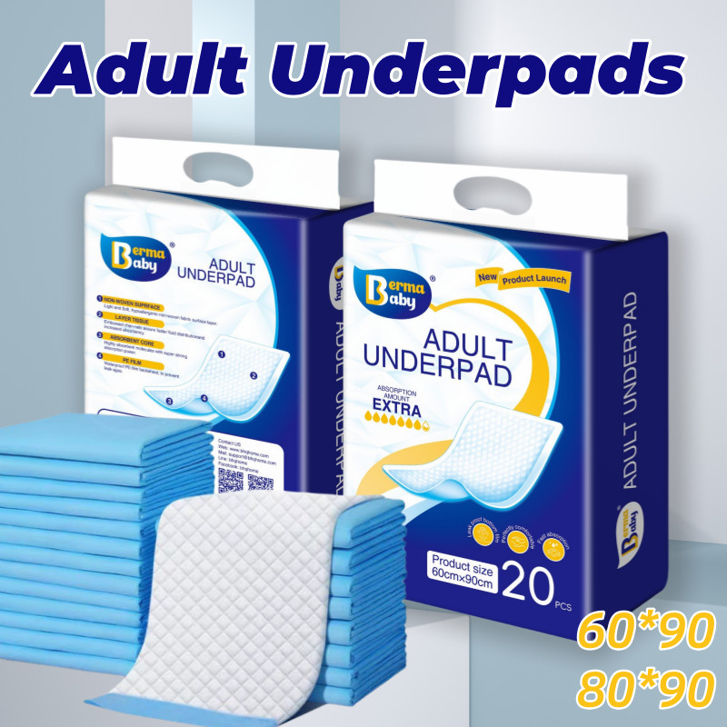 10/20PCS Adult Underpads for Adult 60*90 Disposable Adult Diaper Urine ...