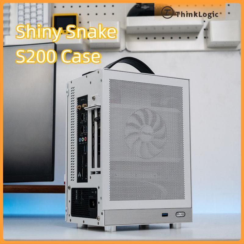 Shiny Snake S200 Case Portable ITX mini Computer Desktop | Shopee ...