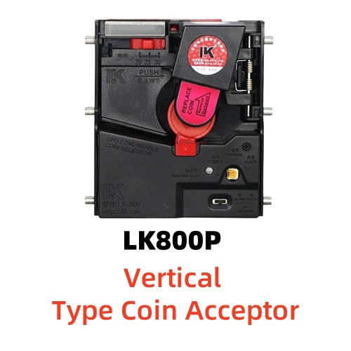 JOY Coin Acceptor LK800P Top Entry Single Token Selector Coin Mech ...