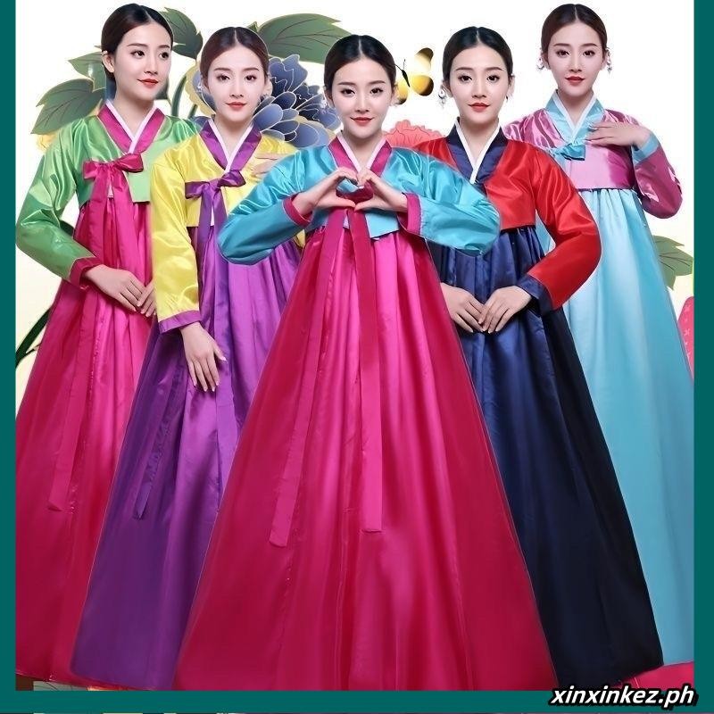 Traditional Korean Clothing Hanbok Dress For Women Kimono Yukata ...