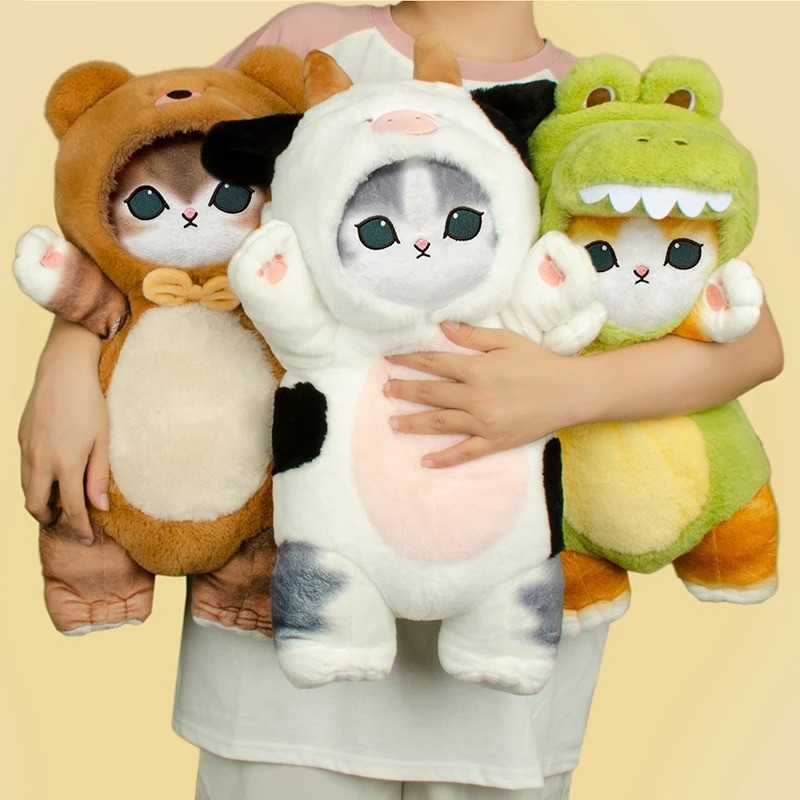 Mofusand Kawaii Cos Cat Kawaii Animal Plushies 25cm Cosplay Animals ...
