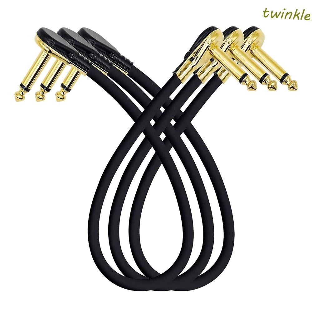 Twinkle1 Guitar Cable Metal Head Guitar Wire Guitar Effect Pedal Cable