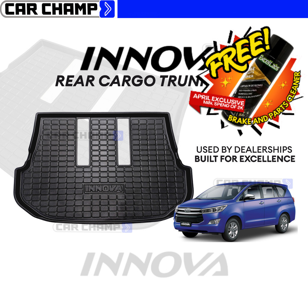Toyota Innova 2004 to 2025 OEM Rear Cargo Trunk Tray Thailand Quality ...