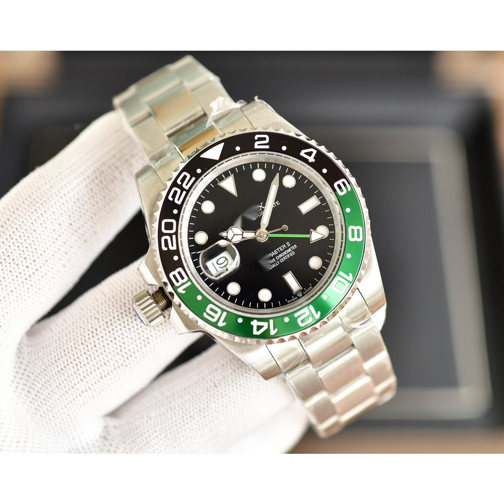 40MM Classic High-End Ceramic Bezel Fashion Stainless Steel Strap ...