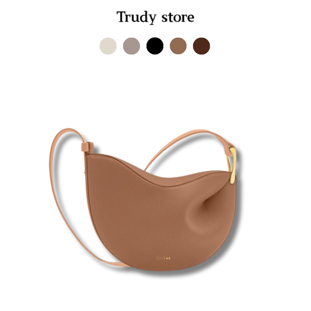 French Polene Women's Leather Armpit Bag Handbag New | Shopee Philippines