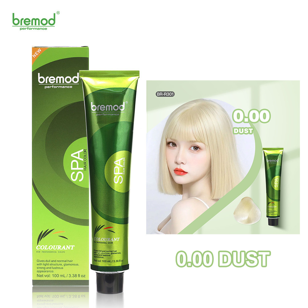 Bremod Hair Color 0.00 Dust With Oxidizing Cream Natural Hair Color BR ...