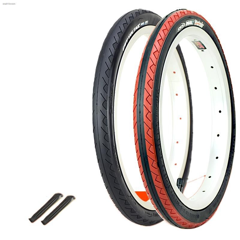 CST is new 14 inch small wheel diameter red and black inner and outer ...