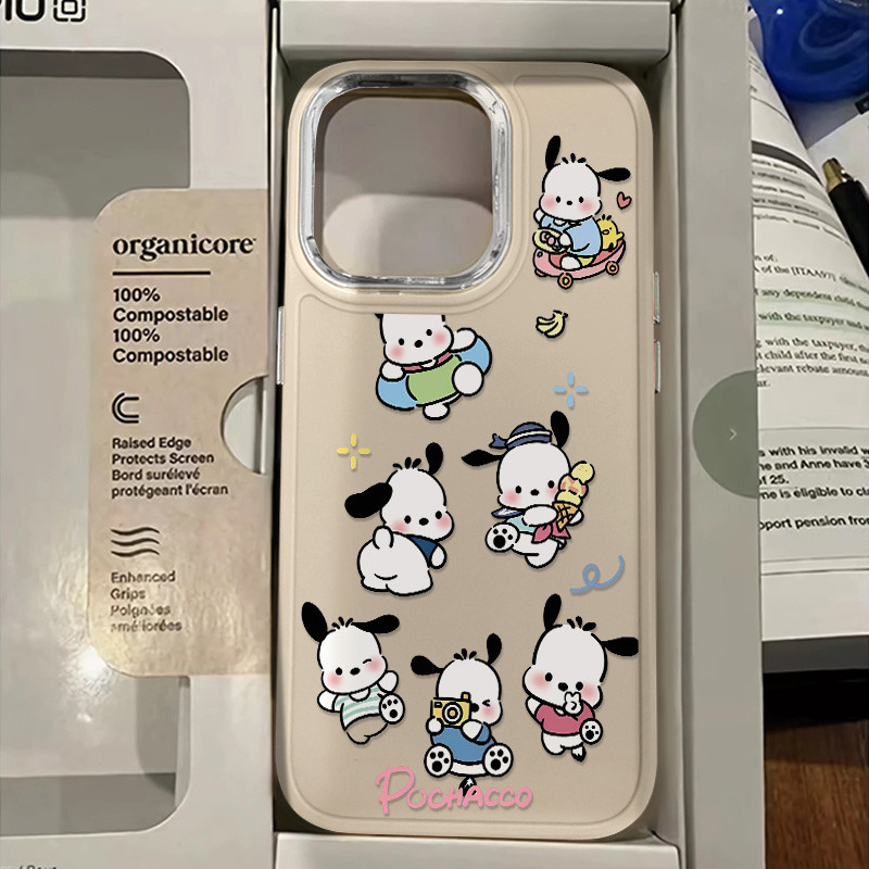 Creative Cartoon Photography Pochacco Pattern Phone Case Compatible for ...