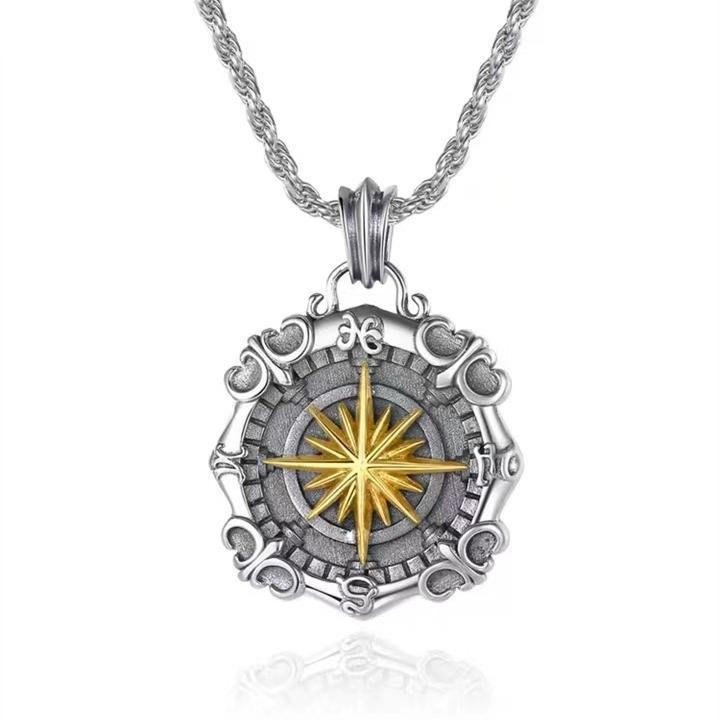 Titanium Steel Anchor Safe Flower Chain Original Design Men Women Star ...