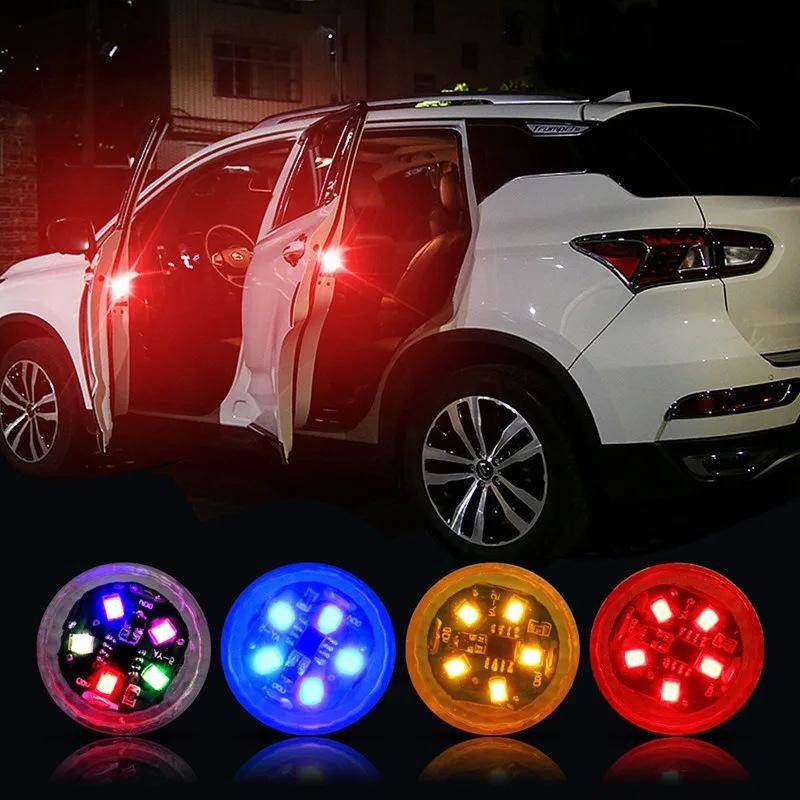 4-Pack LED Car Door Safety Light with Anti-Collision Warning ...