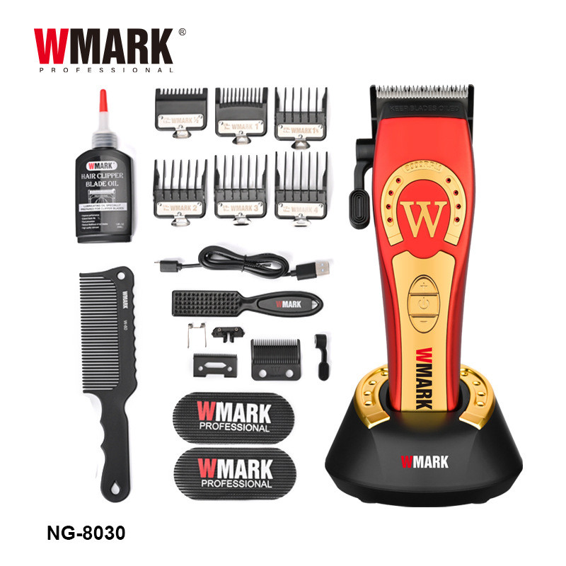 WMARK Hair clipper NG-8030 Oil head electric clippers hot sale charging ...