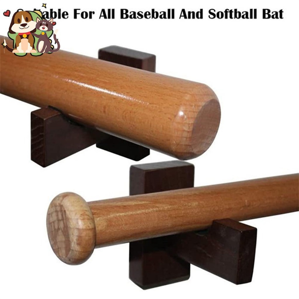 Baseball Bat Display Wall Mount, Baseball Bat Wall Mount Holder ...