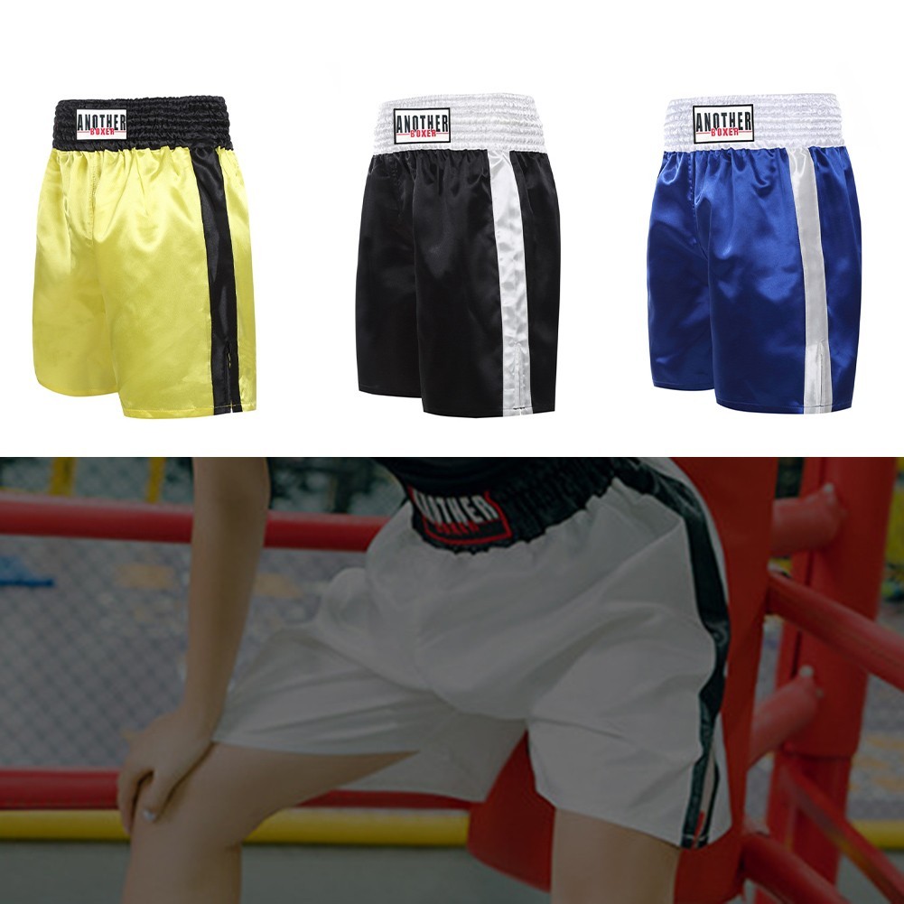 Boxing Shorts Comfortable Materials Durable Fiber Blend Intense ...