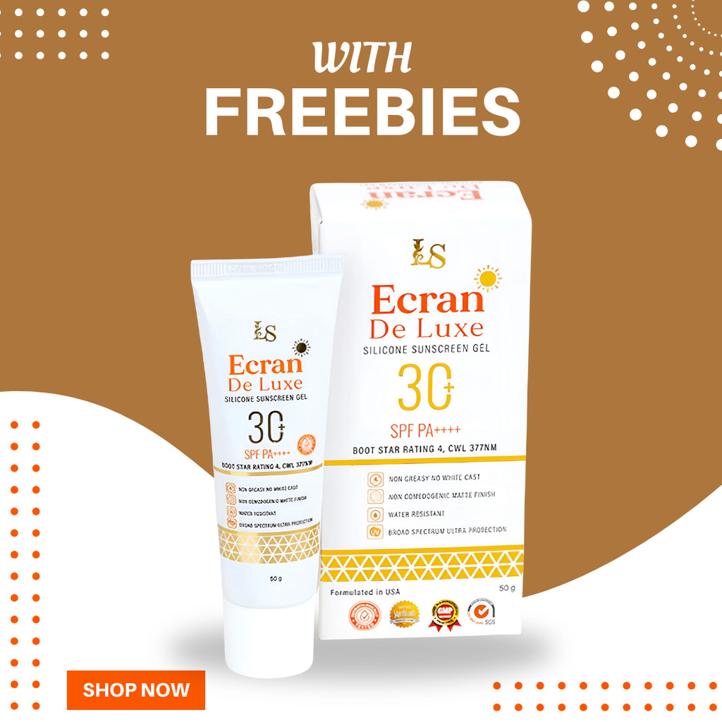 Luxe Skin Ecran De Luxe Sunscreen Gel 50g | Shopee Philippines
