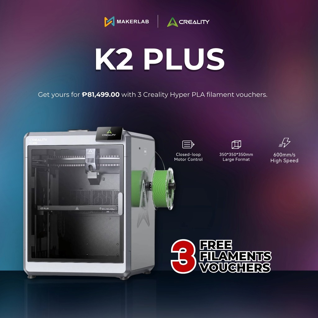 Creality K2 Plus FDM 3D Printer | Shopee Philippines