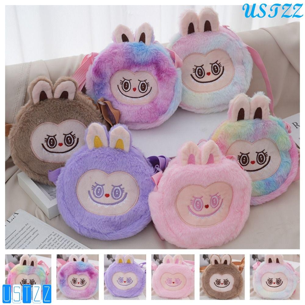 USTZZ Labubu Crossbody Bag, Korean Style Cute Labubu Time Shoulder Bag ...